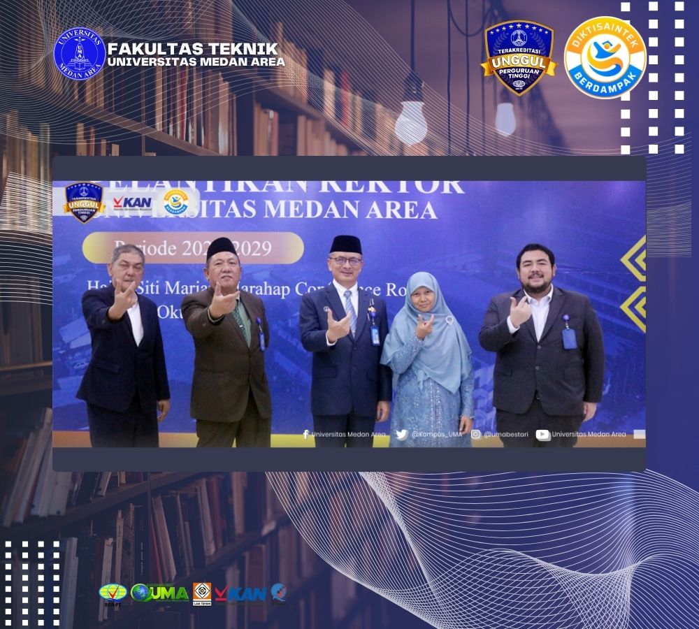 Prof. Dr. Dadan Ramdan, M.Eng., M.Sc. Resmi Dilantik sebagai Rektor UMA ...