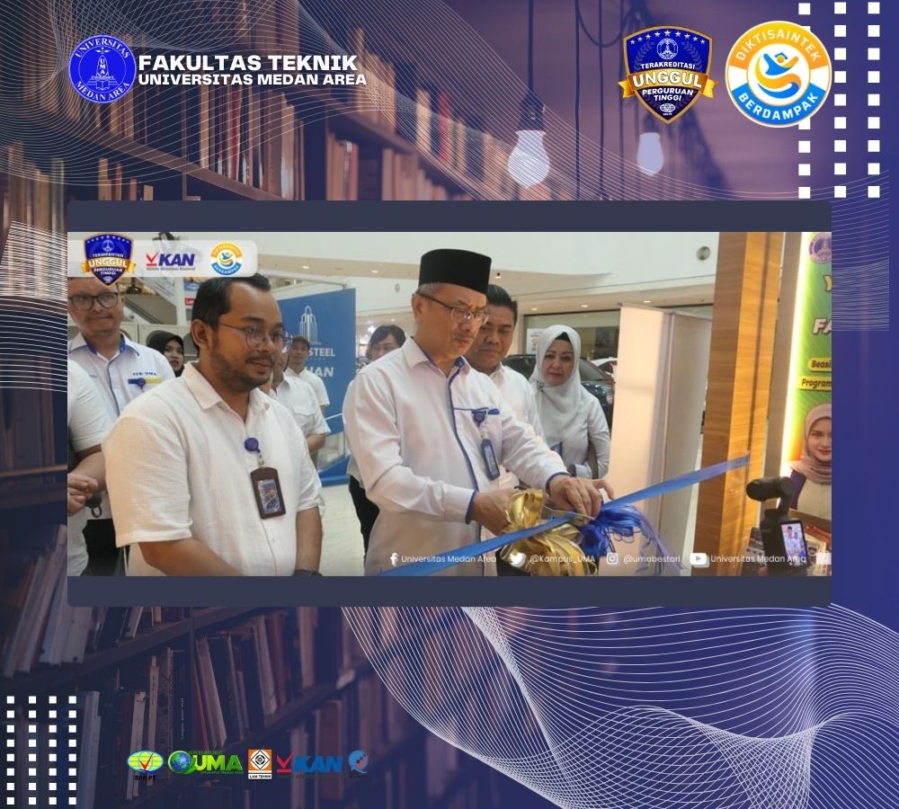 UMA Hadir di Plaza Medan Fair: Rektor Resmikan Stand PMB 2026/2027 ...
